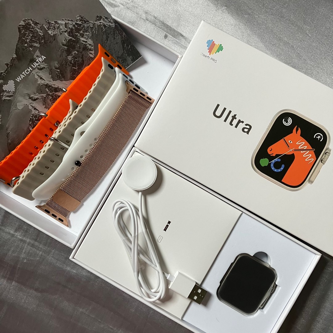 VS8 Ultra Smart Watch Aluminum Case Ocean Band 49mm, Mobile Phones ...