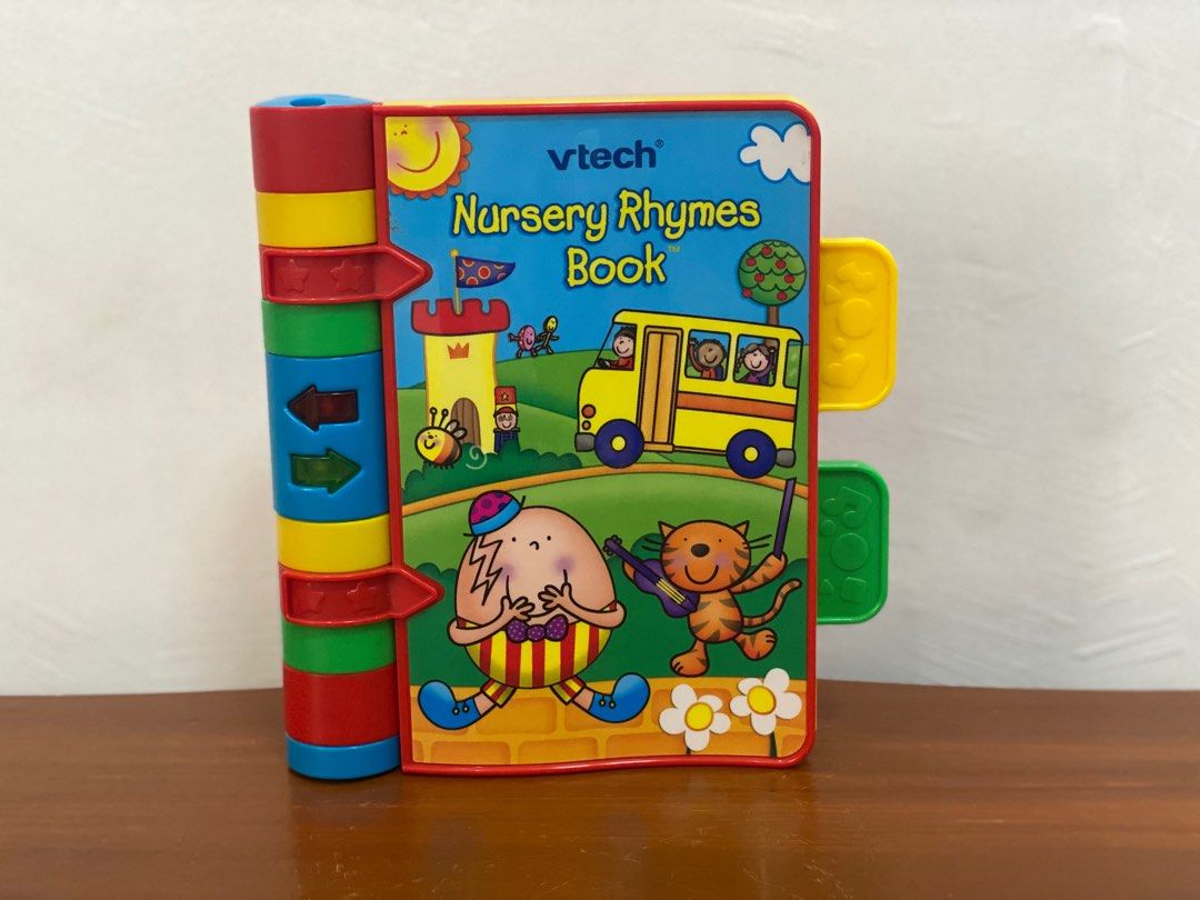 VTech Nursery Rhyme Book 1, Hobbies & Toys, Books & Magazines, Children ...