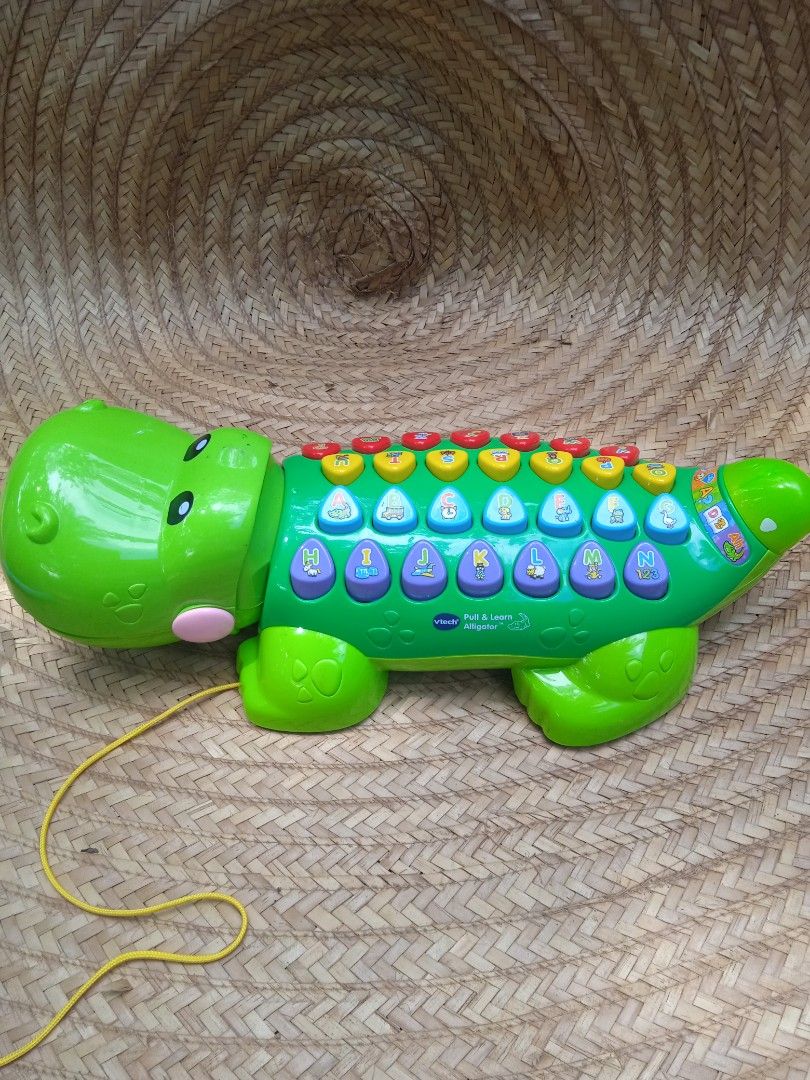 Vtech Pull and Learn Alligator on Carousell