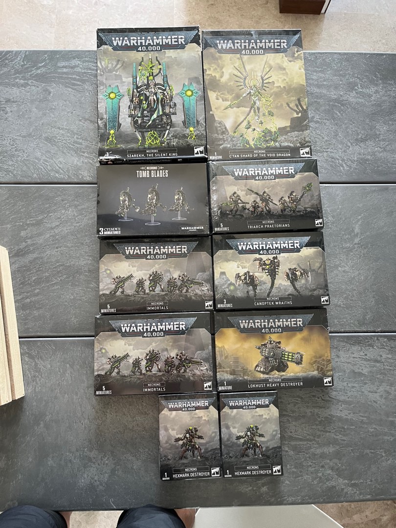 Warhammer Necron Army, Hobbies & Toys, Toys & Games on Carousell