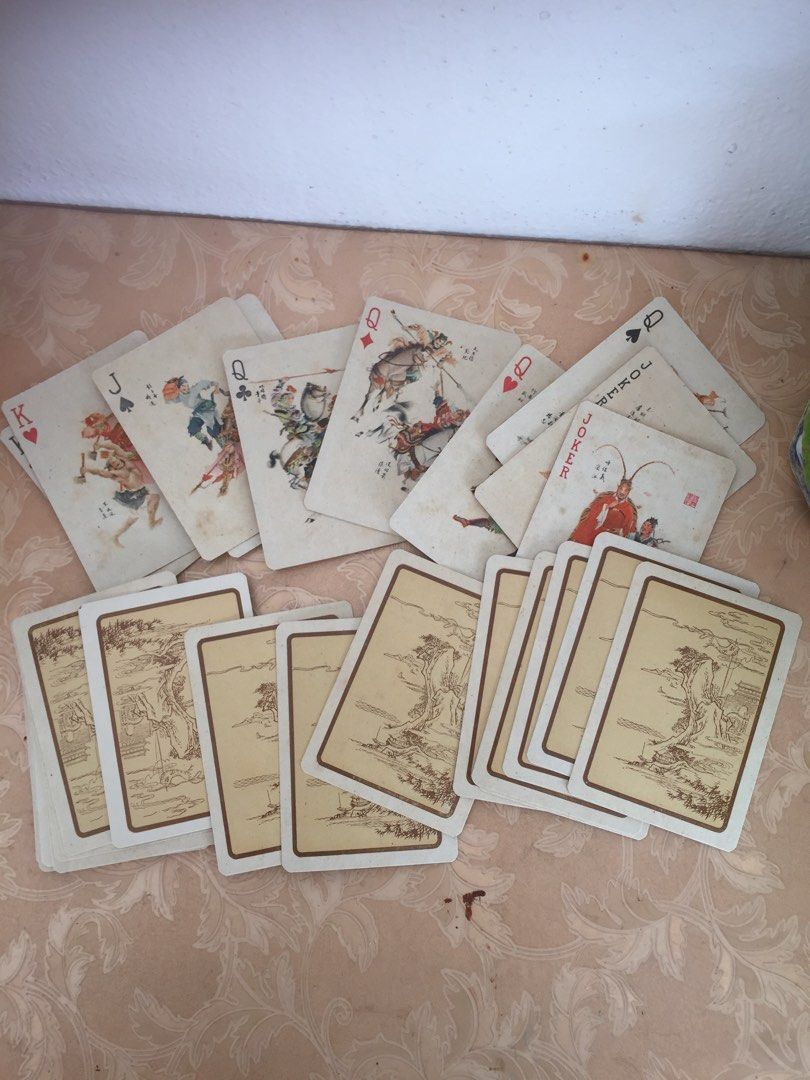 Water Margin Character Playing Card/水浒传人物撲克牌, Hobbies & Toys ...