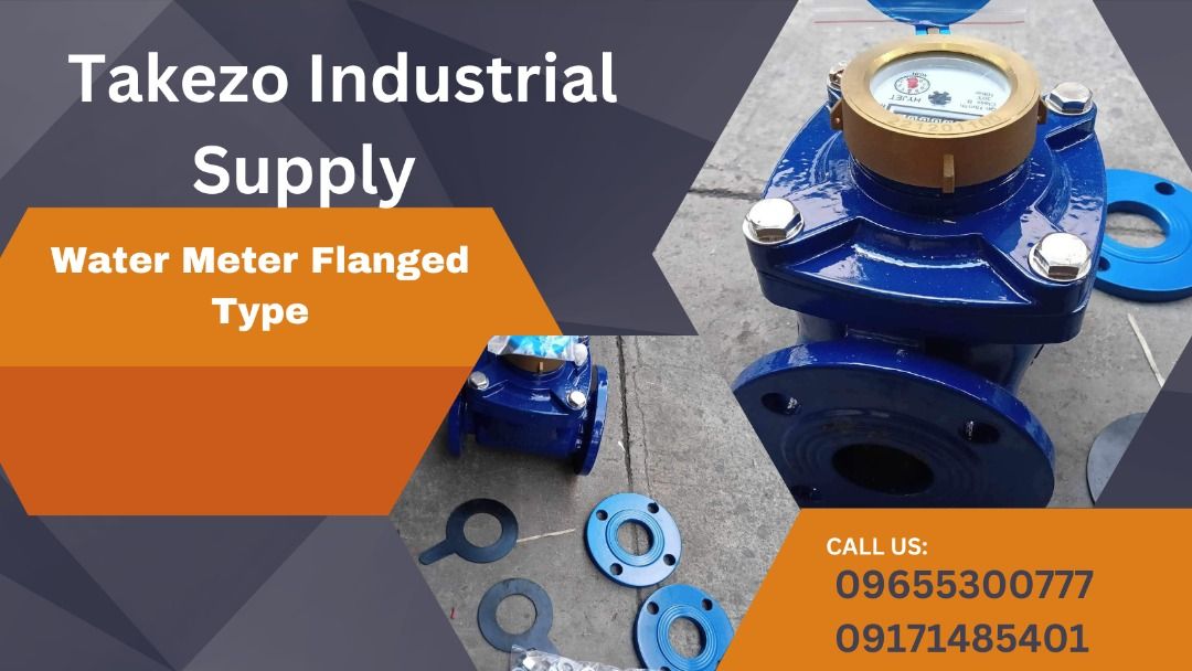Water Meter Flanged Type, Commercial & Industrial, Construction Tools ...