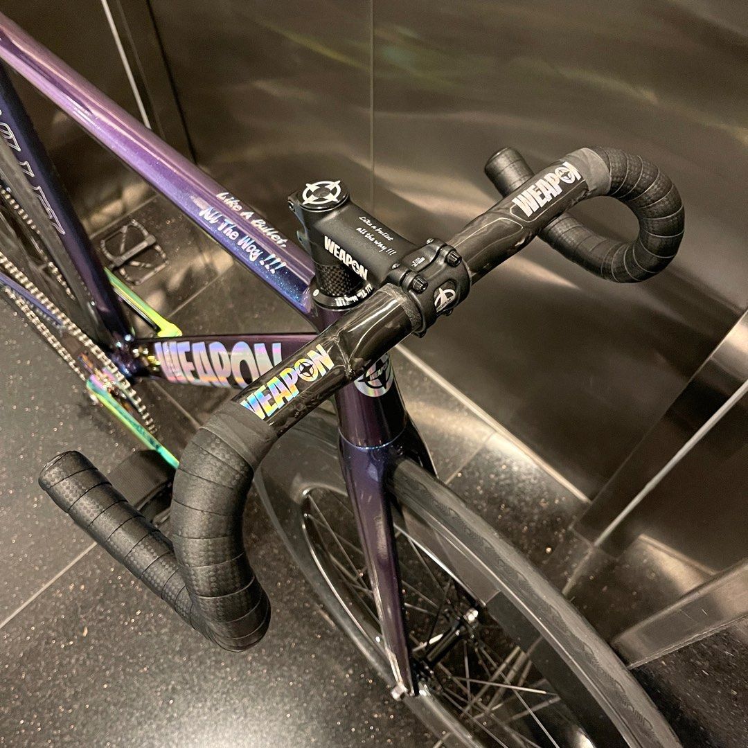Weapon fixe bike/frame set $790/complete bike $1090/weapon bullet bike ...