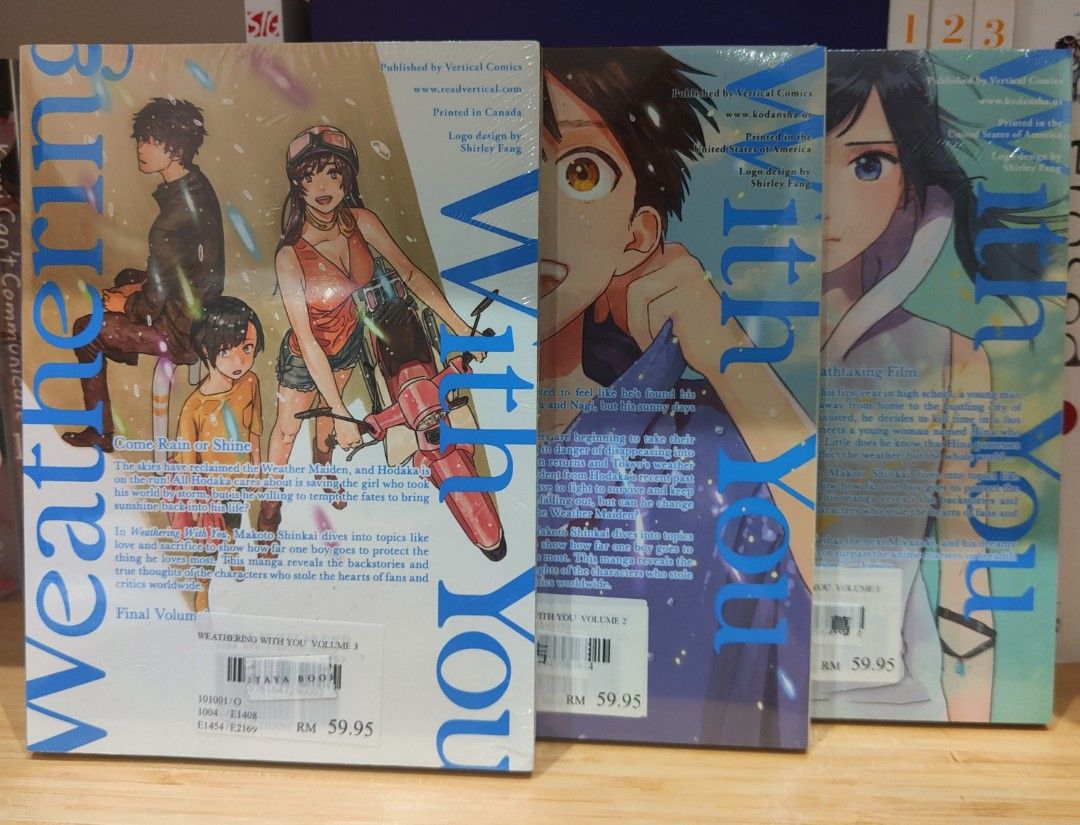 Weathering with you (manga) complete set, Hobbies & Toys, Books ...