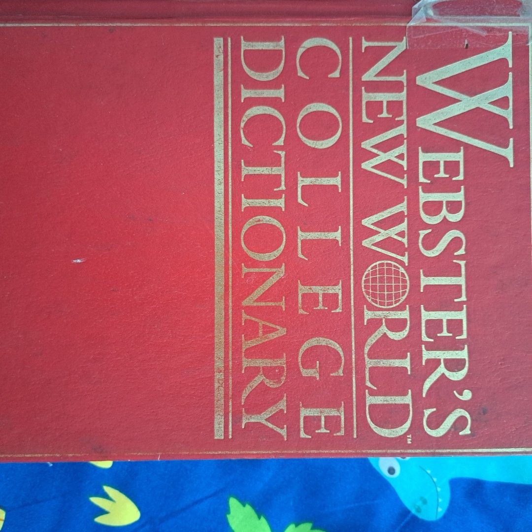 WEBSTERS english dictionary, Hobbies & Toys, Books & Magazines ...