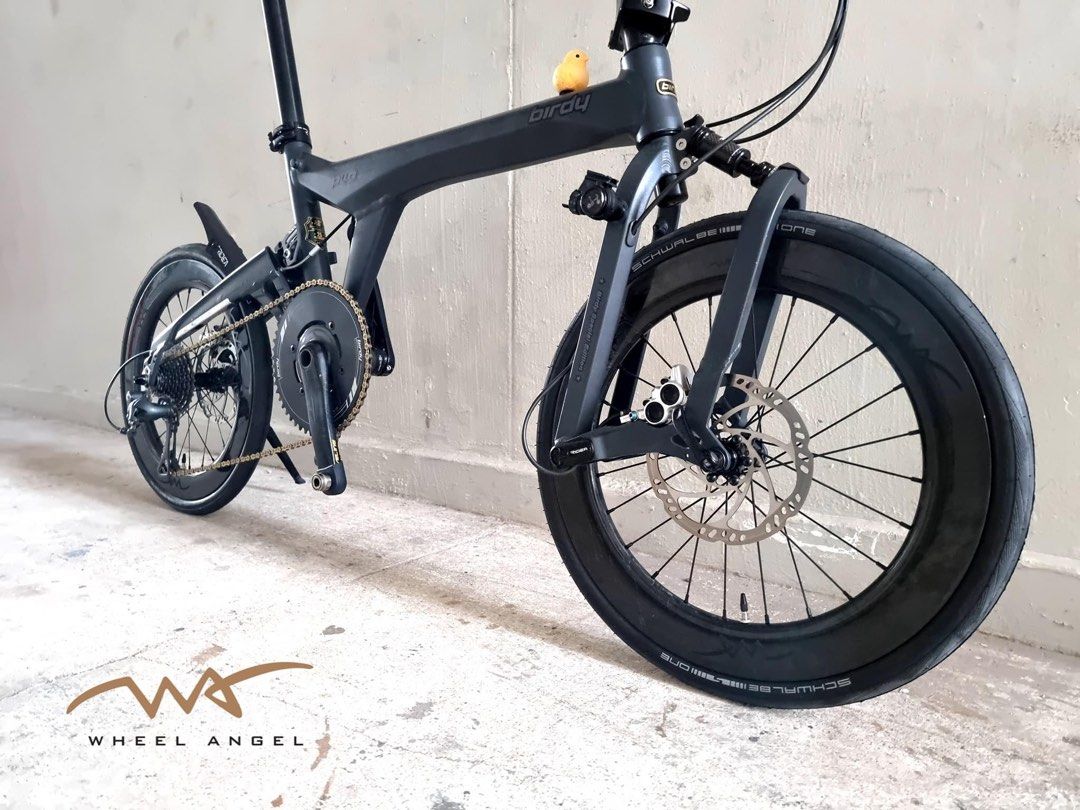 Wheel Angel birdy wheelset M60, Sports Equipment, Bicycles & Parts ...