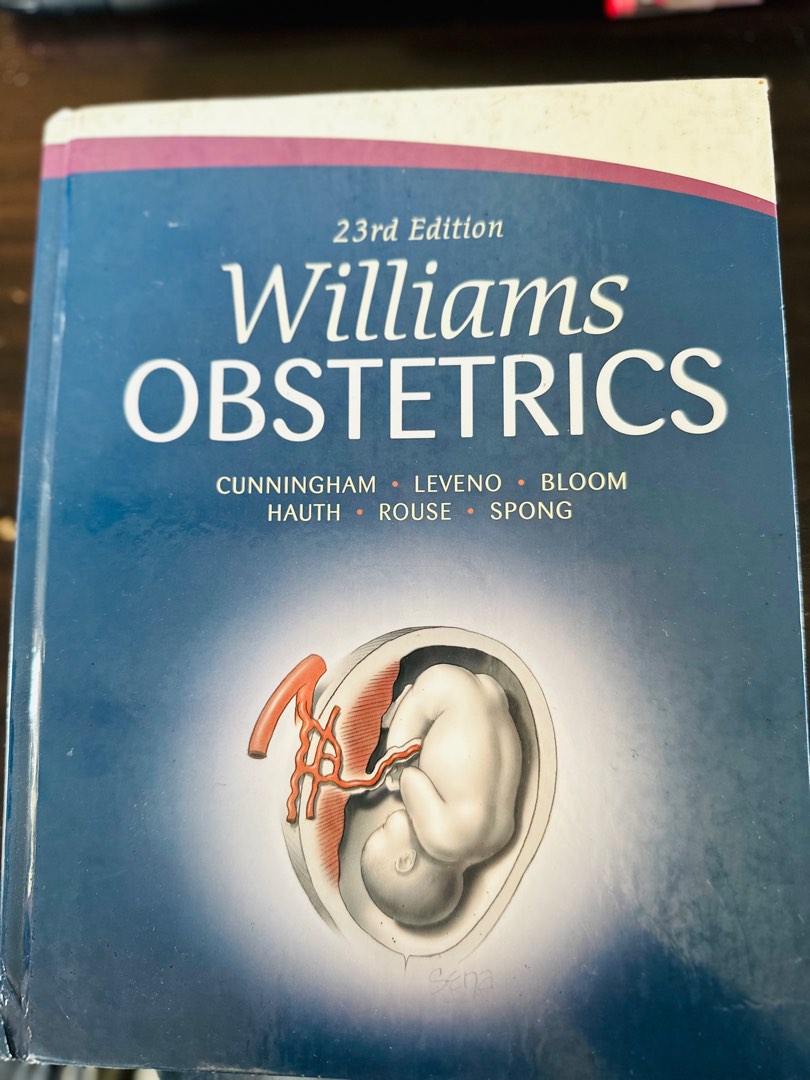 Williams Obstetrics 23rd Edition, Hobbies & Toys, Books & Magazines ...