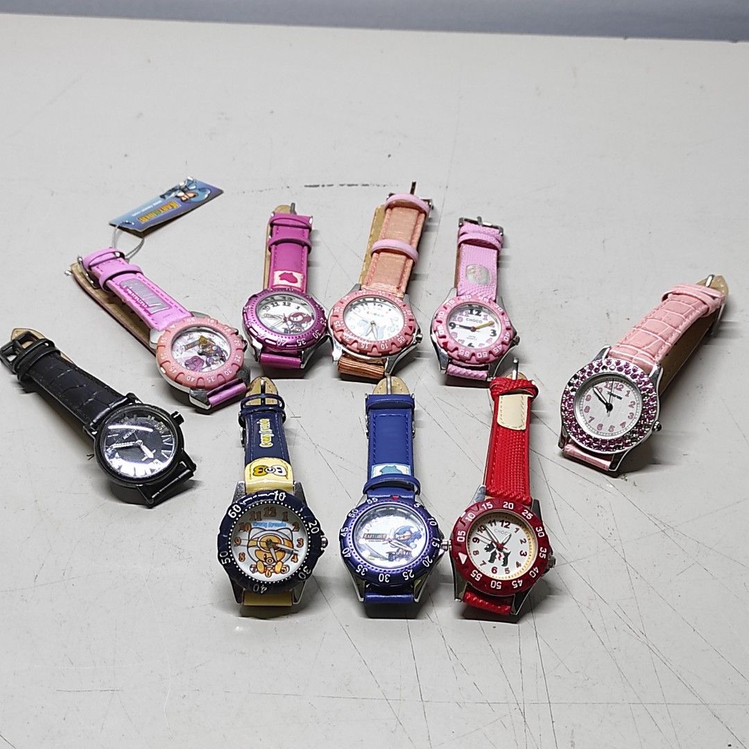 Wrist watches with character designs for kids from Korea @ 135 each A08 ...