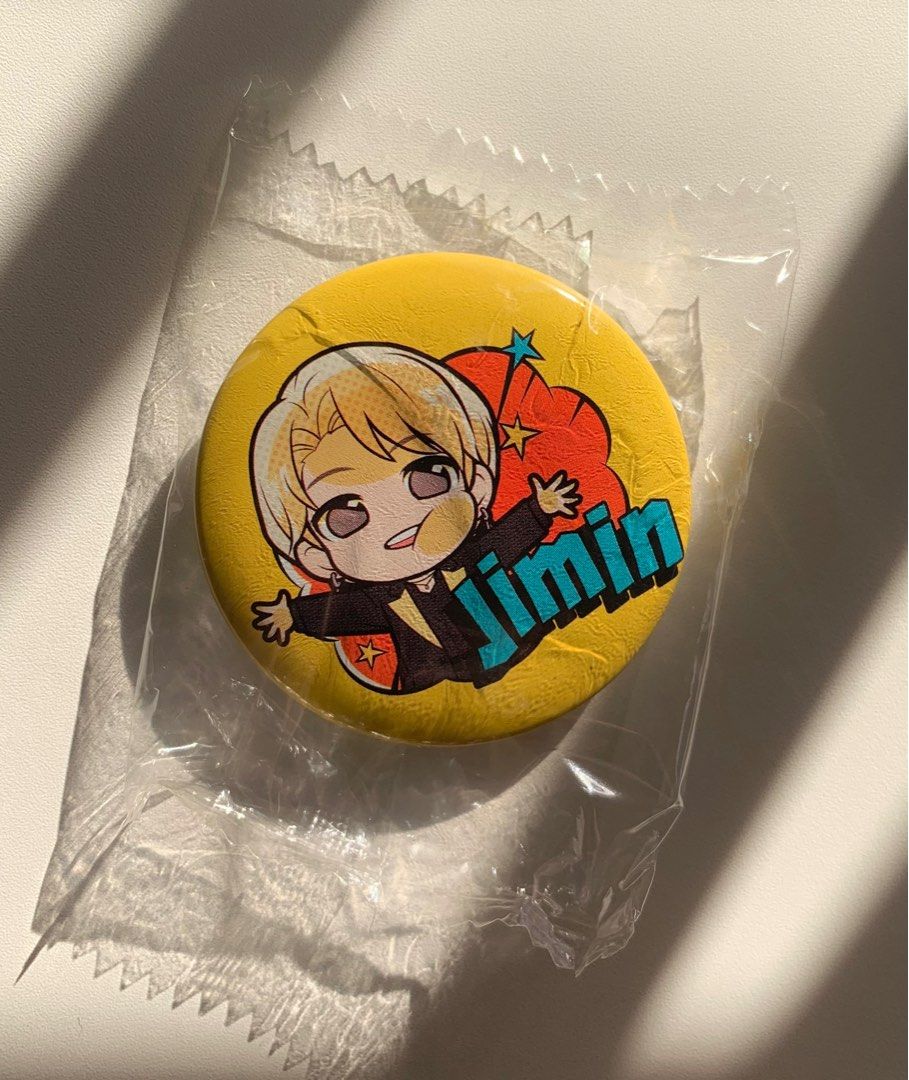 wts bts tinytan jimin takara tomy badge, Hobbies & Toys, Memorabilia & Collectibles, K-Wave on ...