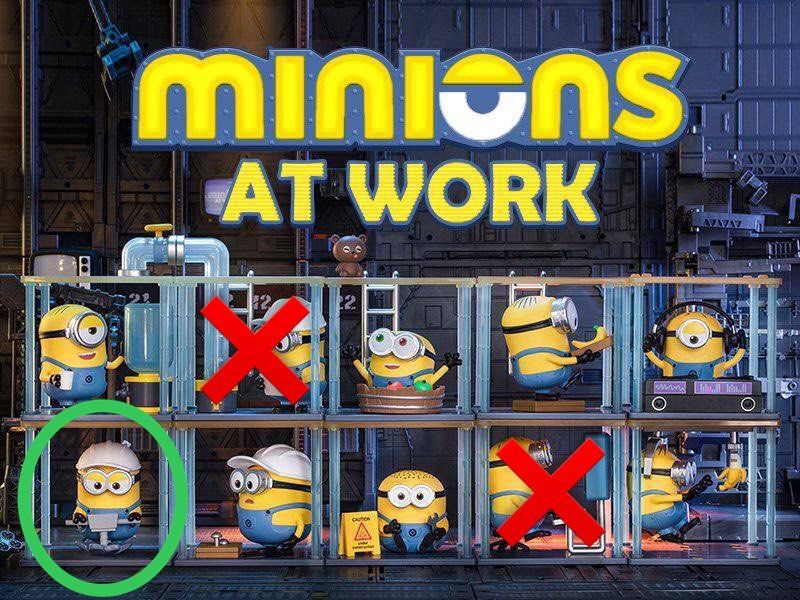 wts/wtt popmart minions at work, Hobbies & Toys, Toys & Games on Carousell