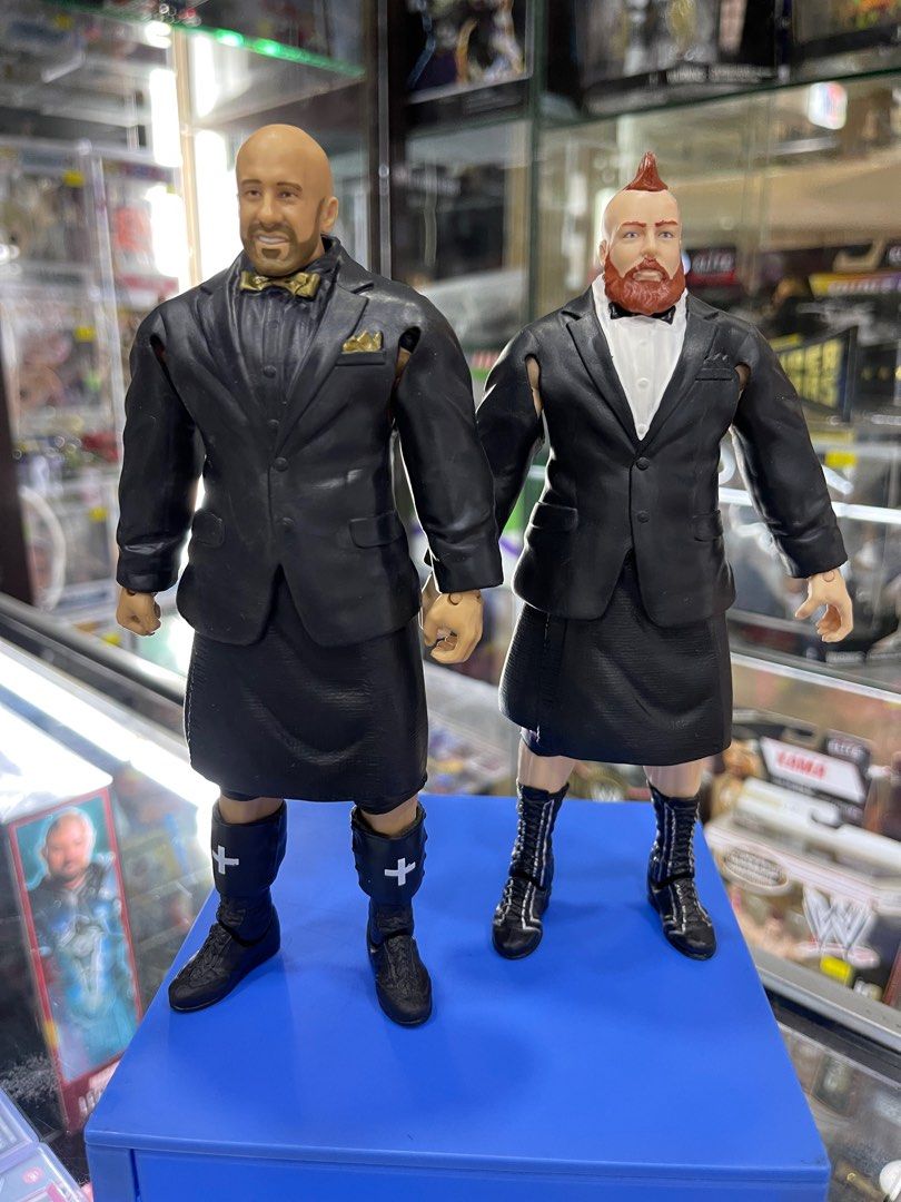 WWE Mattel Elite The BAR Cesaro & Sheamus Set of Two on Carousell