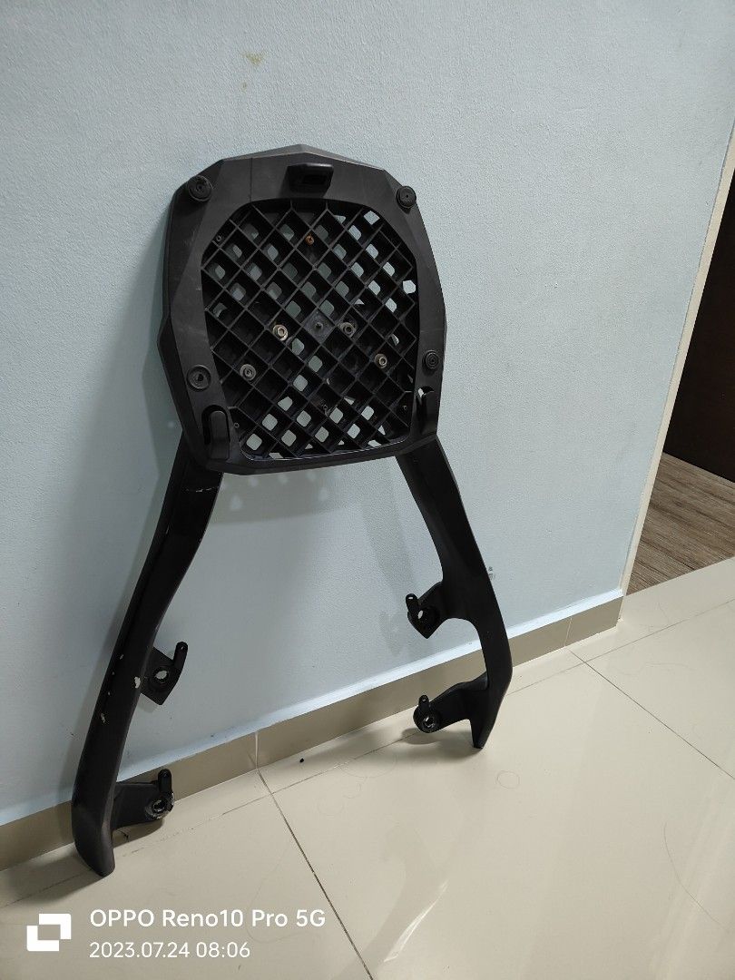 Xmax box rack and bracket, Motorcycles, Motorcycle Accessories on Carousell