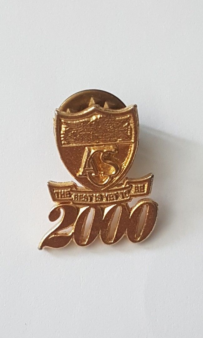 Year 2000 ACS School Badge, Hobbies & Toys, Memorabilia & Collectibles ...