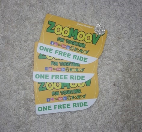 Zoomoov Fun Together Ride Voucher, Tickets & Vouchers, Vouchers on ...