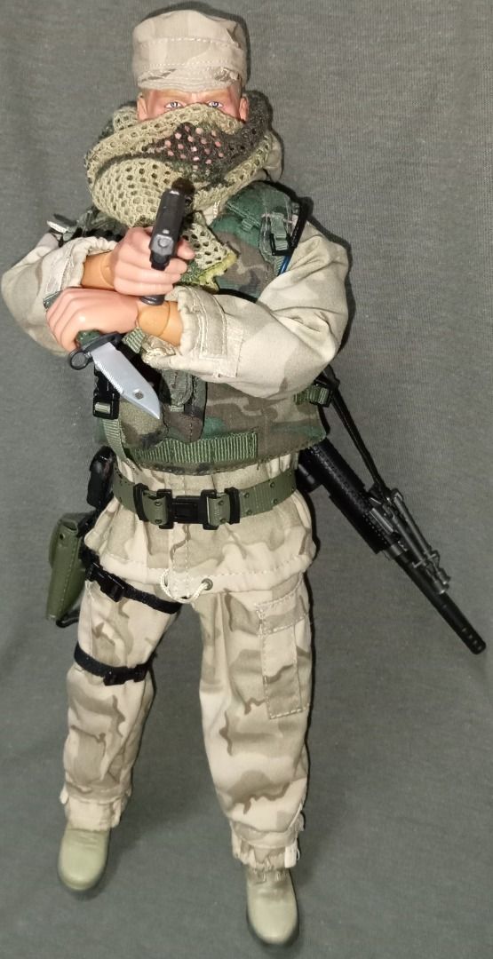 1/6 Scale US Special Ops Desert Sniper in Baghdad 2003, Hobbies & Toys ...