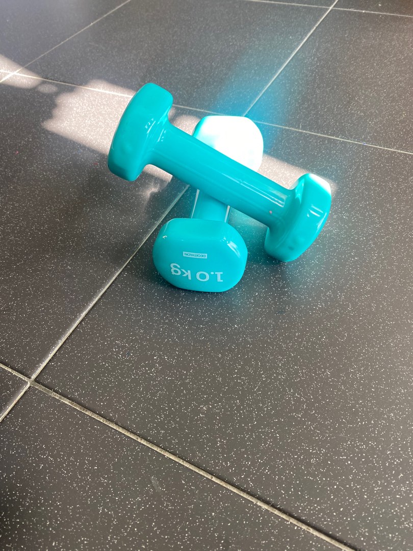 1 kg dumbbells, Sports Equipment, Exercise & Fitness, Weights ...
