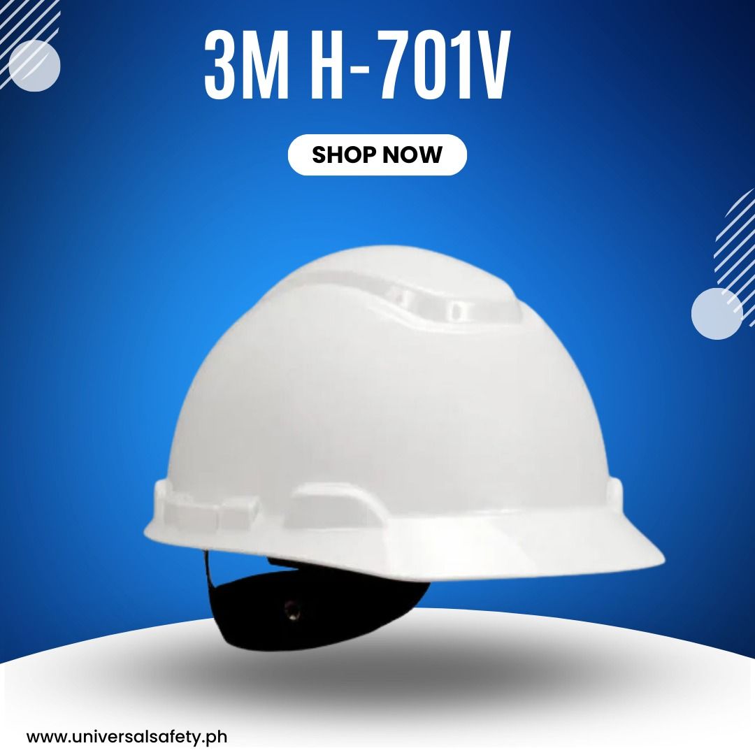 3M H-701V Non Vented Safety Helmet Hardhat on Carousell