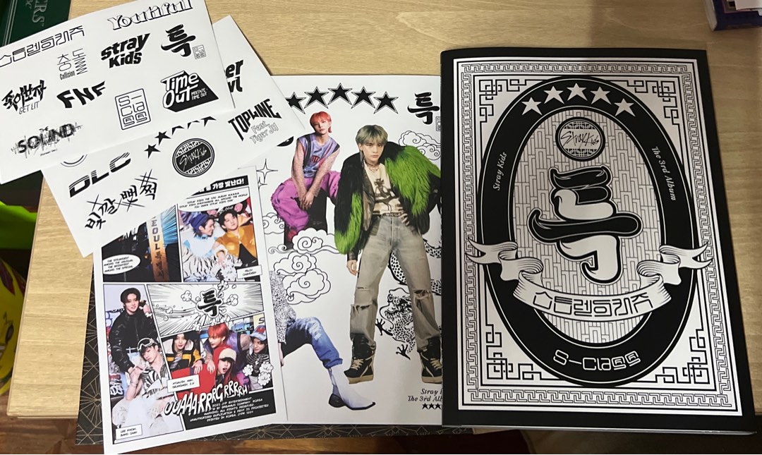 5 Star Album Standard A unsealed stray kids on Carousell
