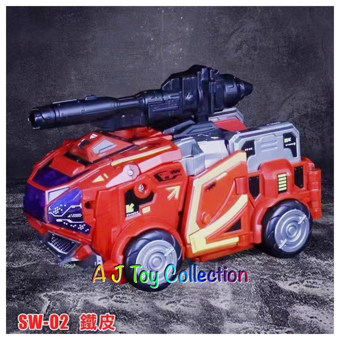 [ In Stock ] Transformers Shock Warrior SW02 SW-02 Oversized Studio Series SS84 SS-84 Ironhide ...