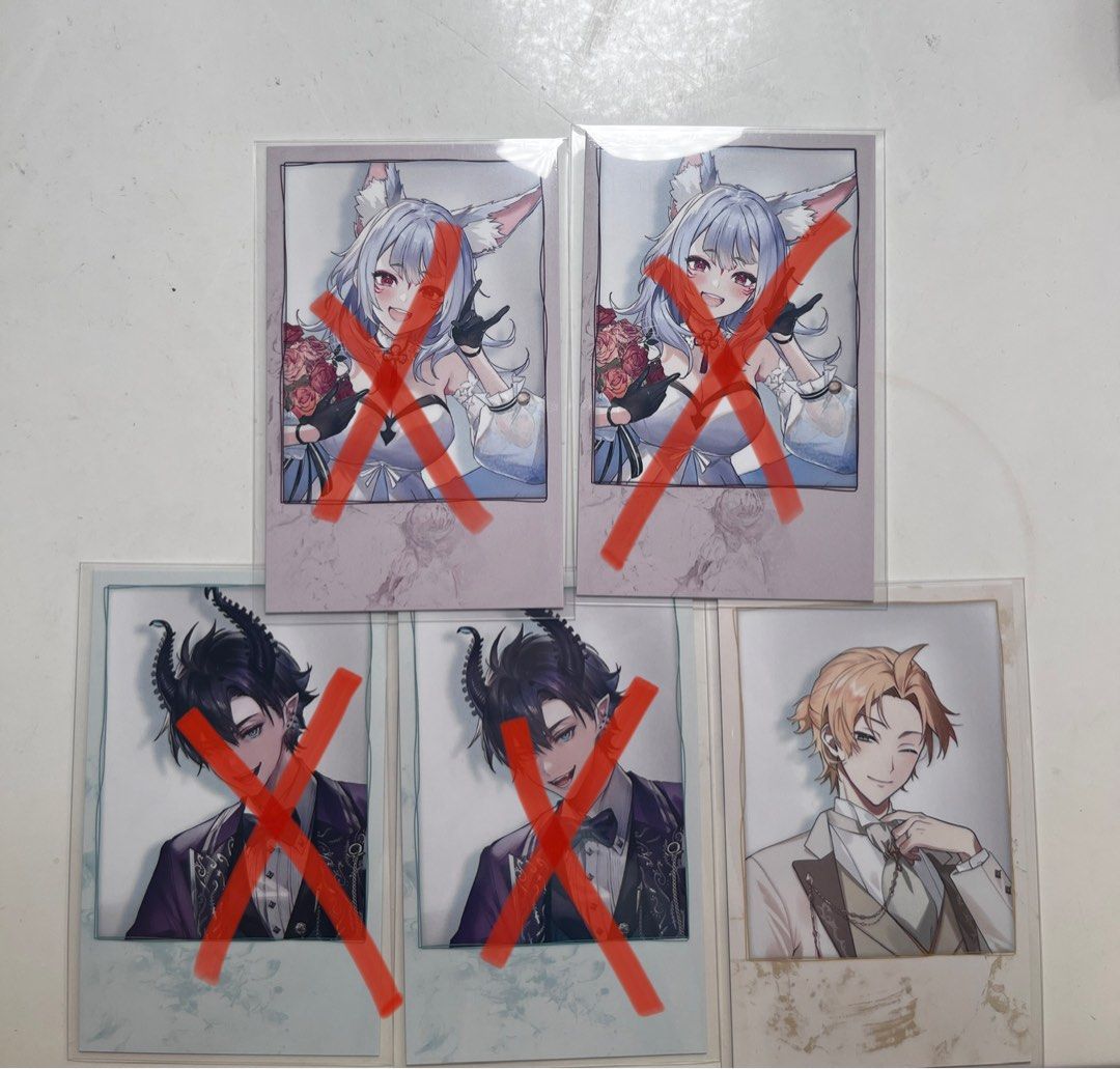 彩虹社 Nijisanji 六月婚禮 Ren Nina Kanda Shoichi, 興趣及遊戲, 收藏品及紀念品, 明星周邊 - Carousell