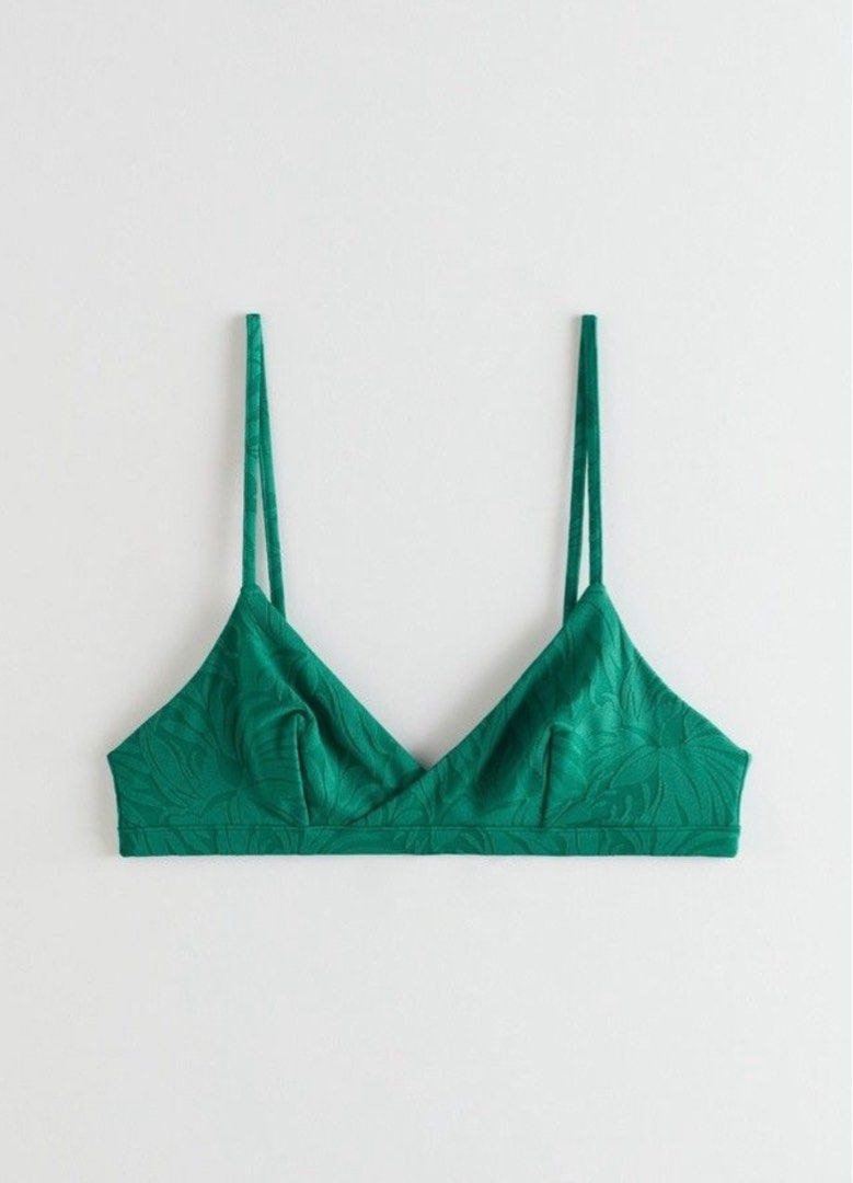 And Other Stories Jacquard Bikini Set Womens Fashion Swimwear Bikinis And Swimsuits On Carousell