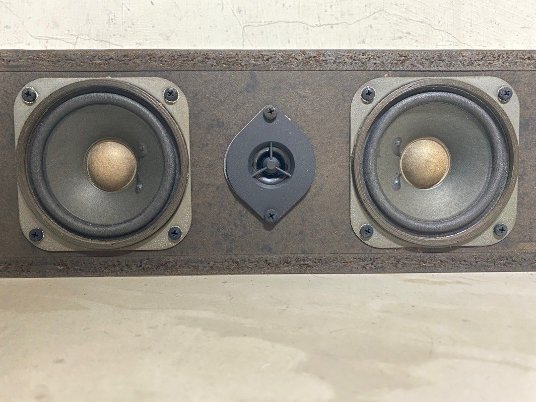 日本 YAMAHA NS C80 Natural Sound 中置喇叭 2*5吋 80W 日本製造, 耳機及錄音音訊設備, Soundbar、揚聲器、藍牙喇叭、耳擴在旋轉拍賣