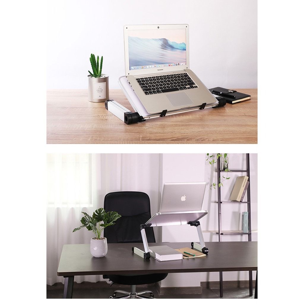 Adjustable Ergonomic Laptop Stand Versatile Laptop Desk Book Stand and ...