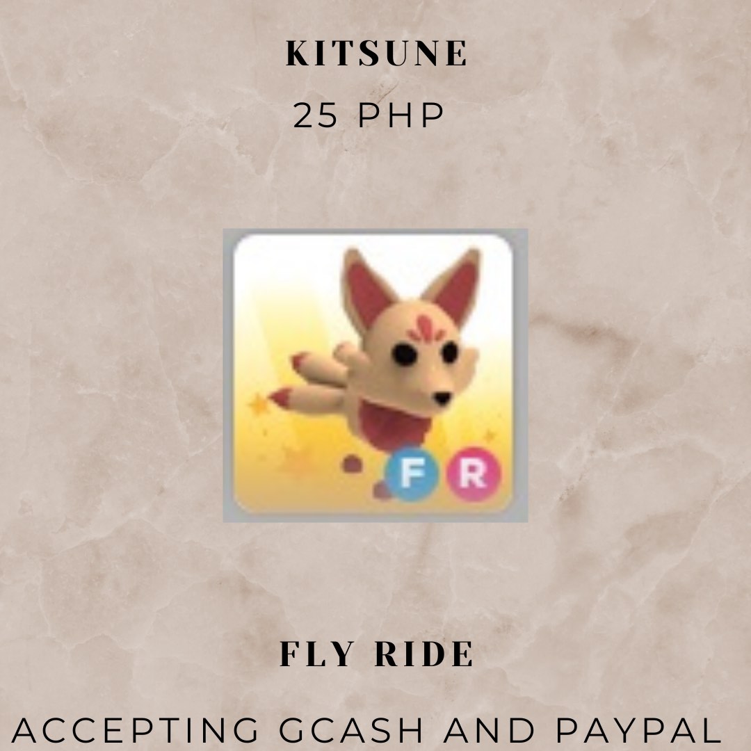 Adopt me pets |Kitsune on Carousell