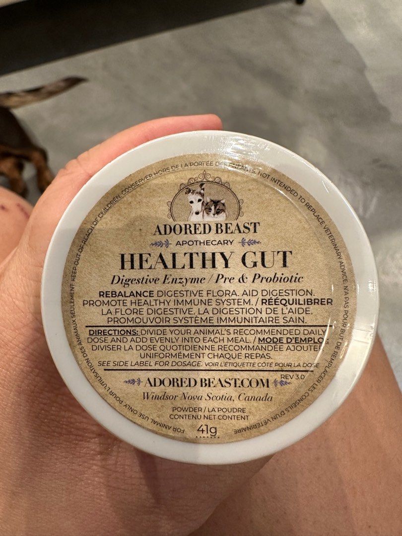 Adored Beast Apothecary Healthy Gut Digestive Enzyme / Pre & Probiotic ...