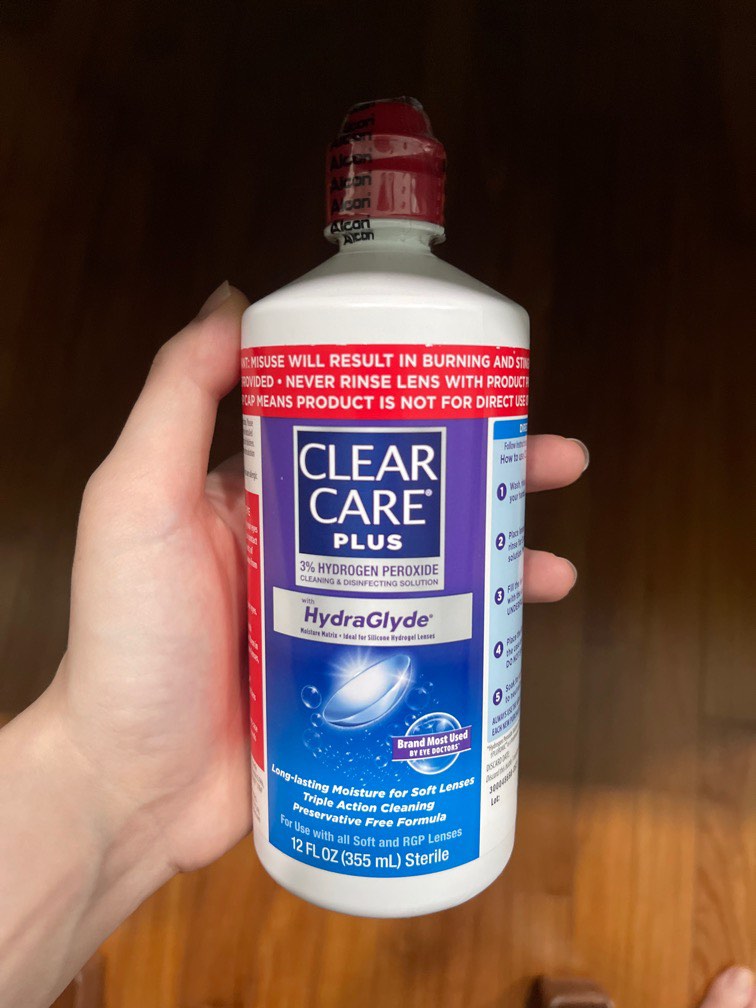 Alcon clear care plus solution, Beauty & Personal Care, Vision Care on ...