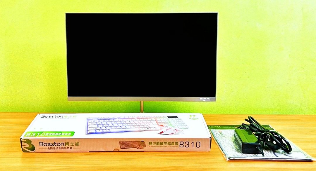 All In One Pc Hailan X6 Computer Built-in i5 10th Gen 16Gb Ram 240Gb ...