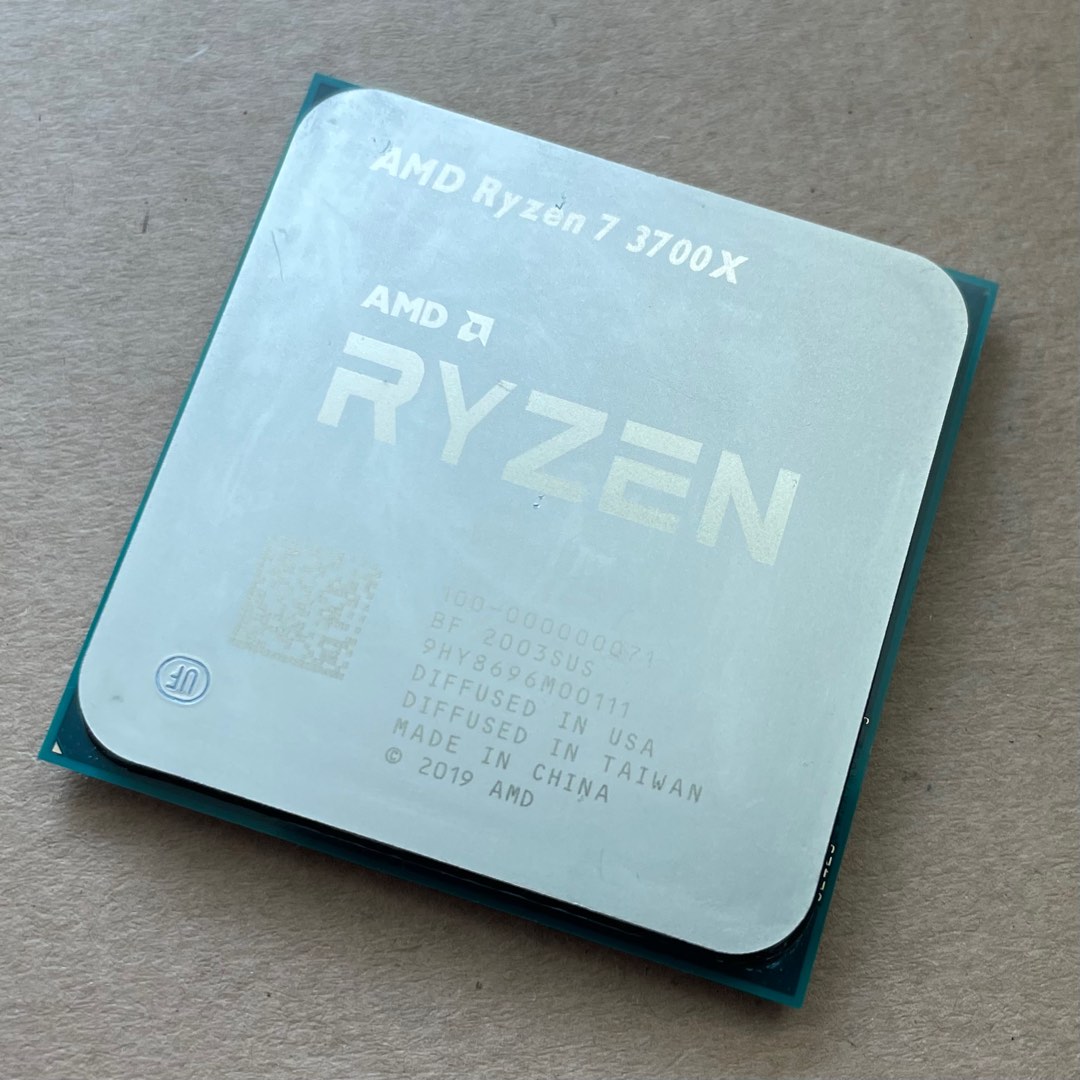 AMD Ryzen 3700X CPU AM4, Computers & Tech, Parts & Accessories ...