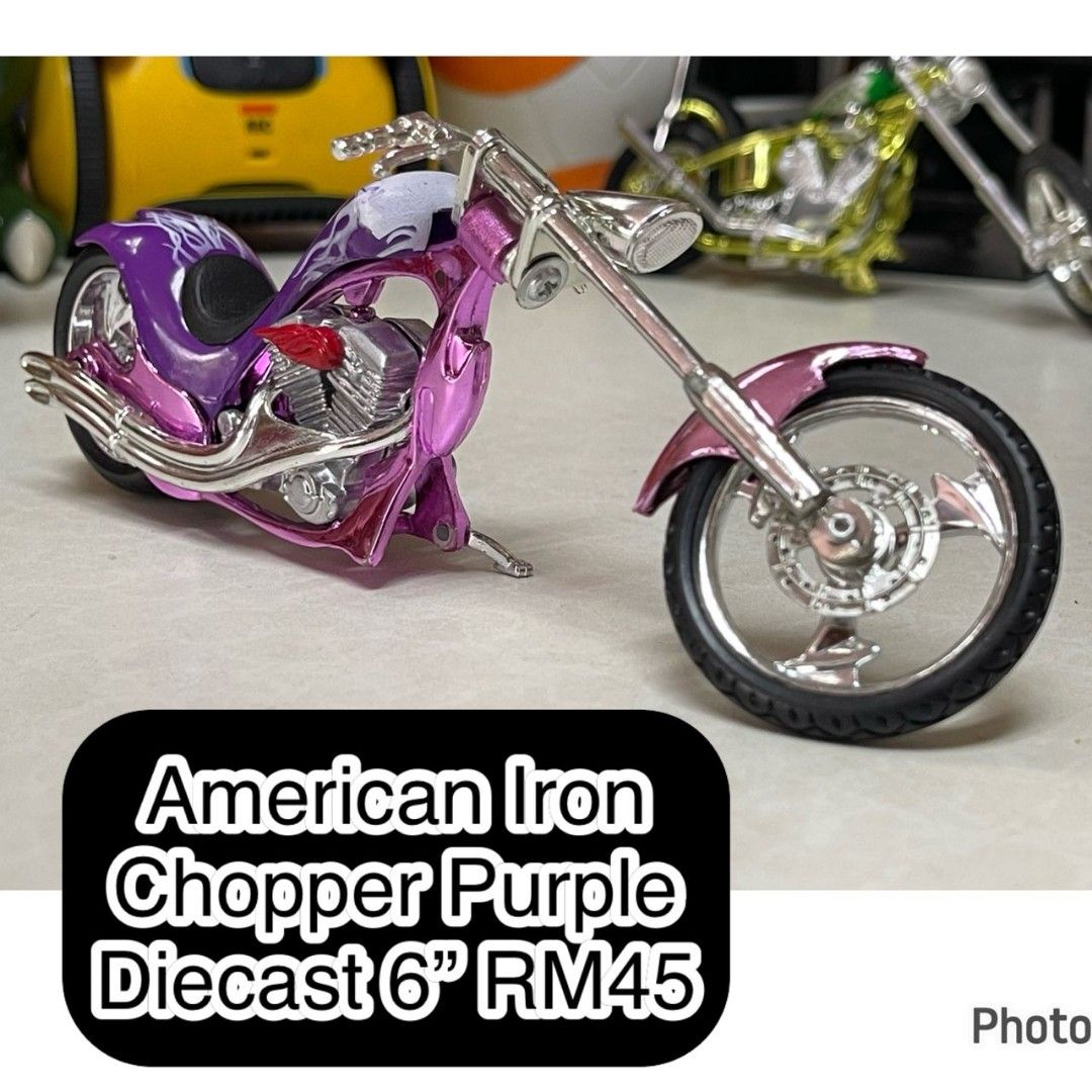 American Iron Chopper Diecast 6", Hobbies & Toys, Toys & Games on Carousell