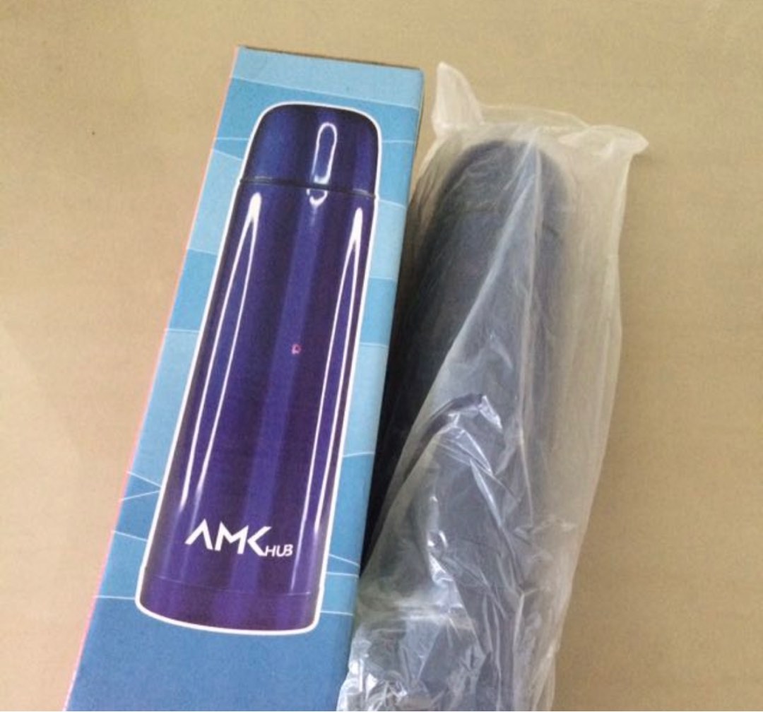 AMK Hub Thermal Flask (1.5l), Furniture & Home Living, Kitchenware & Tableware, Water Bottles ...