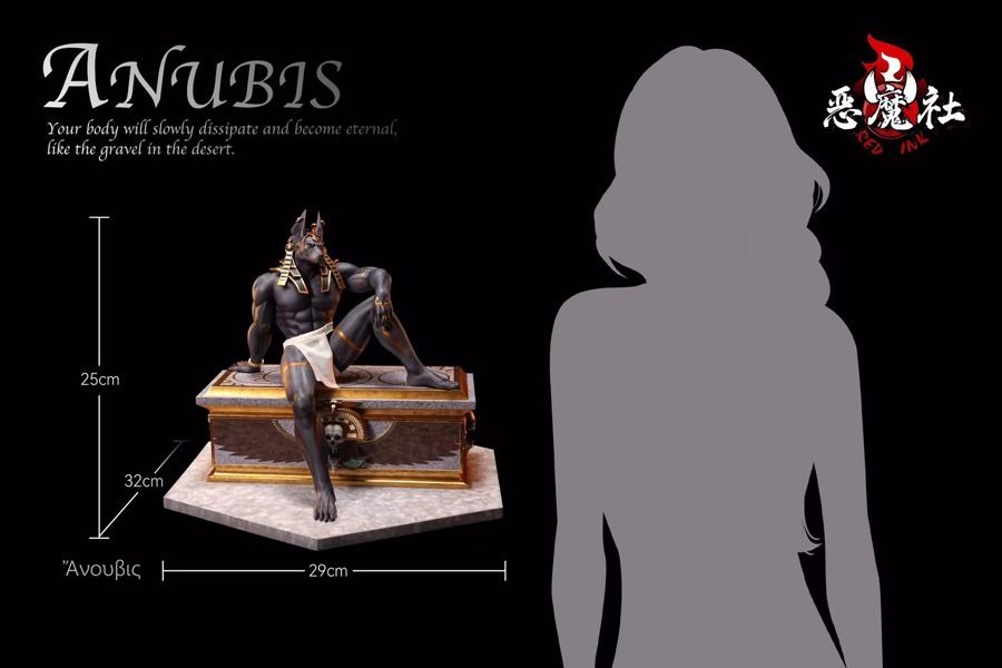 Ancient Egyptian God | Anubis | Devil Studio【PO - FREE Shipping】| GK ...