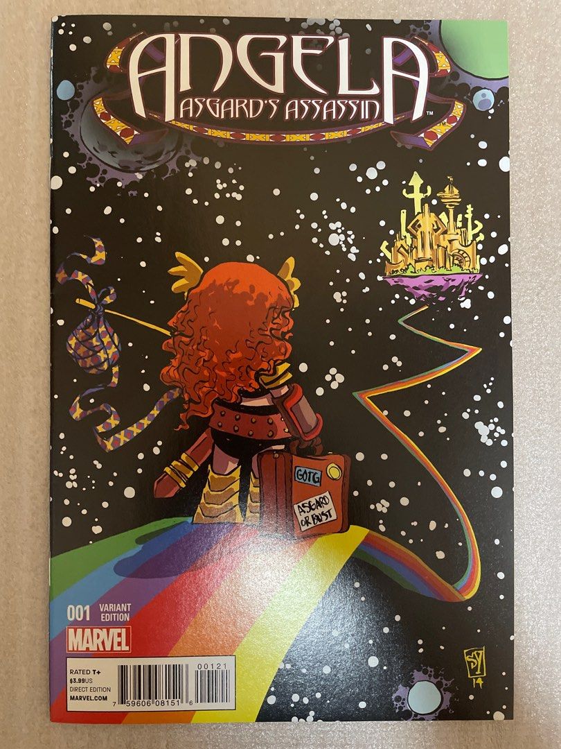 Angela Asgard’s Assassin #1 Skottie Young, Hobbies & Toys, Books ...