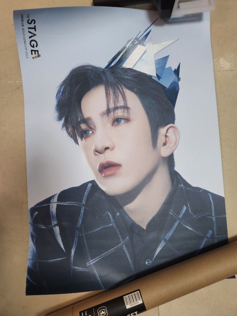 教主Anson Lo 演唱會2023 The Stage Poster 官方週邊海報, 興趣及遊戲, 收藏品及紀念品, 明星周邊 ...