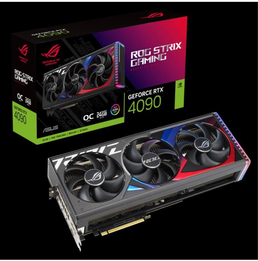 ASUS Rog strix 4090 24GB, Computers & Tech, Parts & Accessories ...