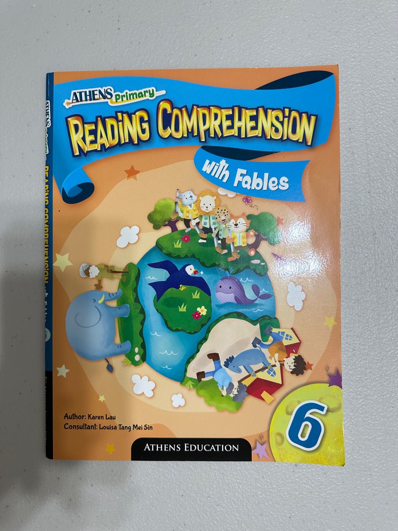 Athens Primary Reading Comprehension with Fables P6 English, 興趣及遊戲, 書本 ...