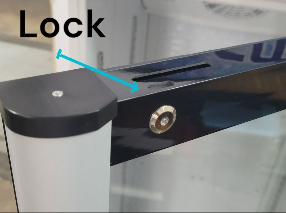 AUCMA Standing Chiller | Drinks Display Showcase SC-245E, TV & Home ...