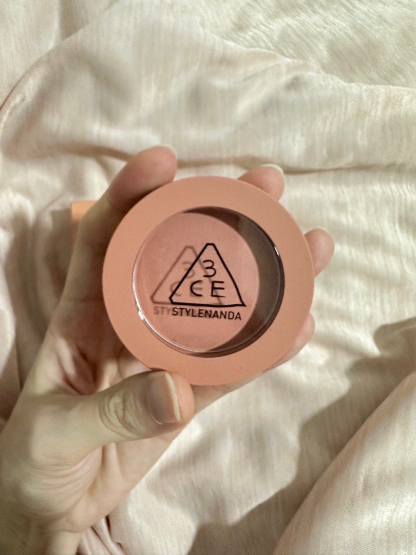 Authentic 3CE mood recipe face blush rose beige, Beauty & Personal Care ...
