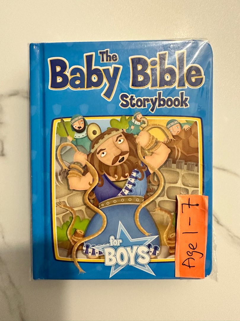 Baby’s Book: The Baby Bible Storybook for Boys Board Book Baby Book ...