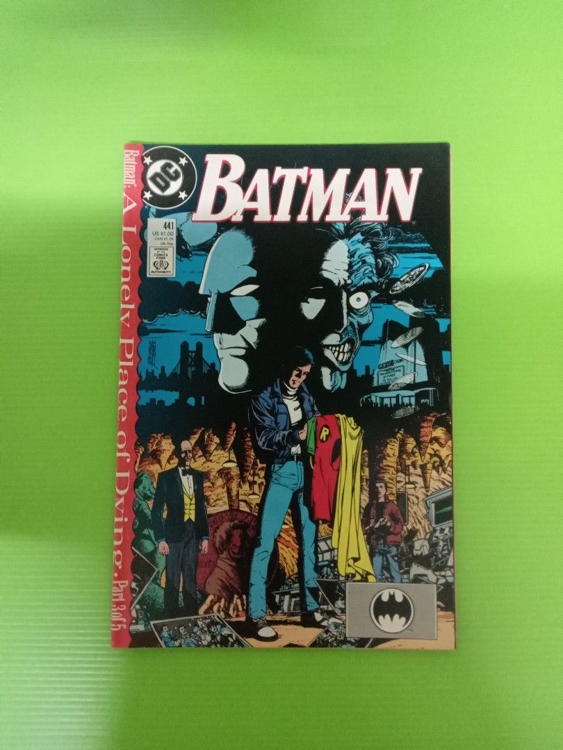 Batman #441 ( George Perez - Cover Art ) DC Comics, Hobbies & Toys ...