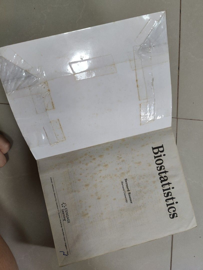 BIOSTATISTICS by Bernard Rosner (Philippine Edition), Hobbies & Toys ...