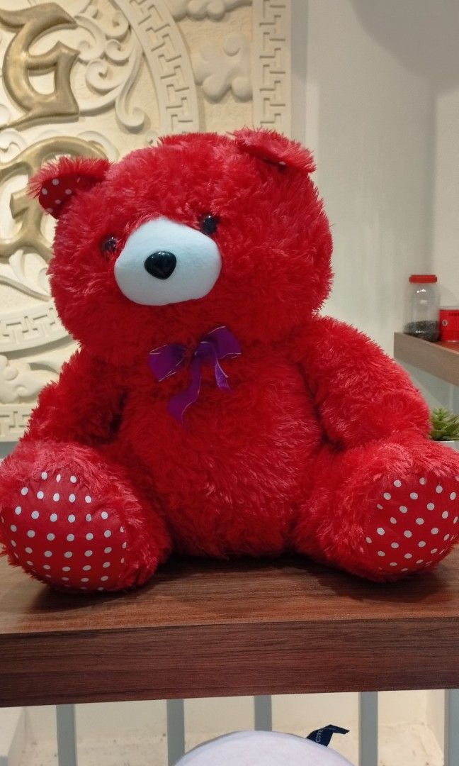 Boneka panda merah, Bayi & Anak, Mainan & Baby Walker di Carousell