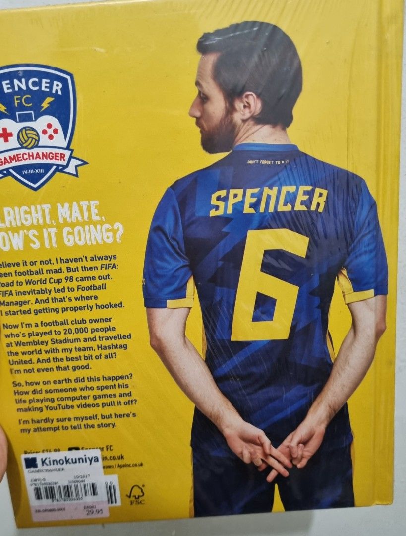 Spencer FC Gamechanger, Hobbies & Toys, Books & Magazines, Fiction ...