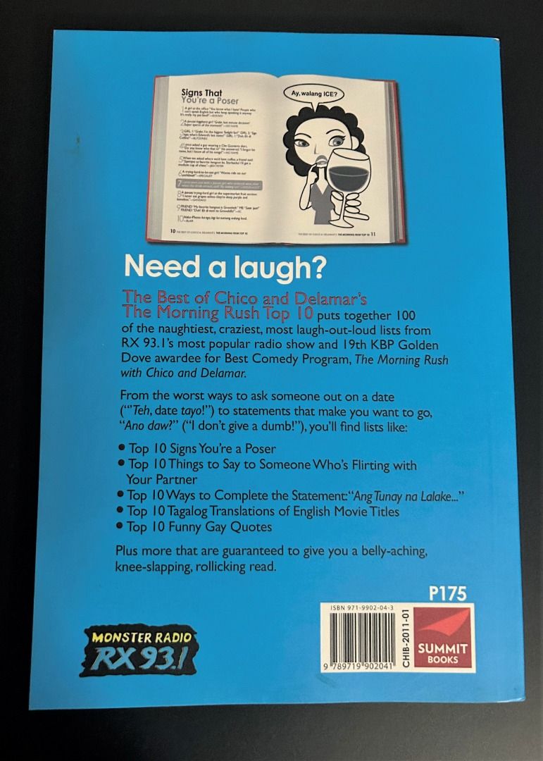 Book : The Morning Rush Top 10 by Chico & Delamar, Hobbies & Toys ...