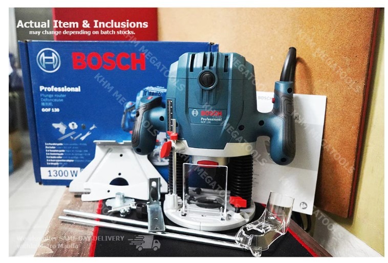 Bosch GOF 130 Plunge Router (1/4") 1300W [Contractor's Choice] on Carousell