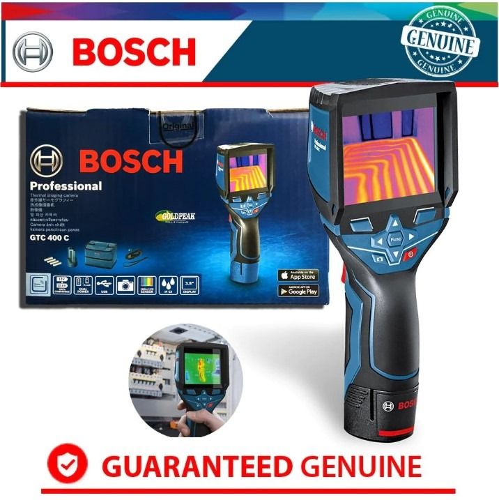 Bosch GTC 400 C Infrared Thermal Scanner / Camera, Commercial ...