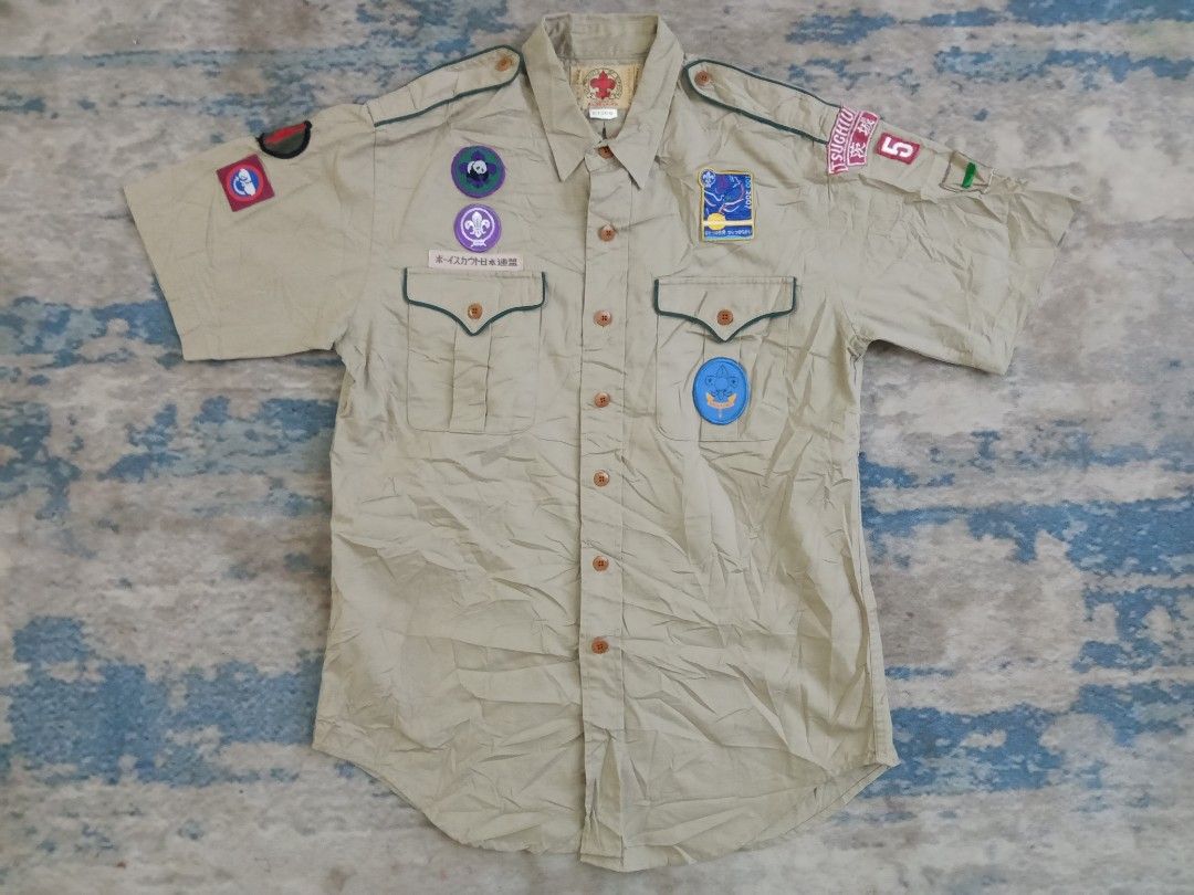 BOY SCOUT OF NIPPON JAPANESE BAJU PENGAKAP JEPUN UNIFORM VINTAGE ...
